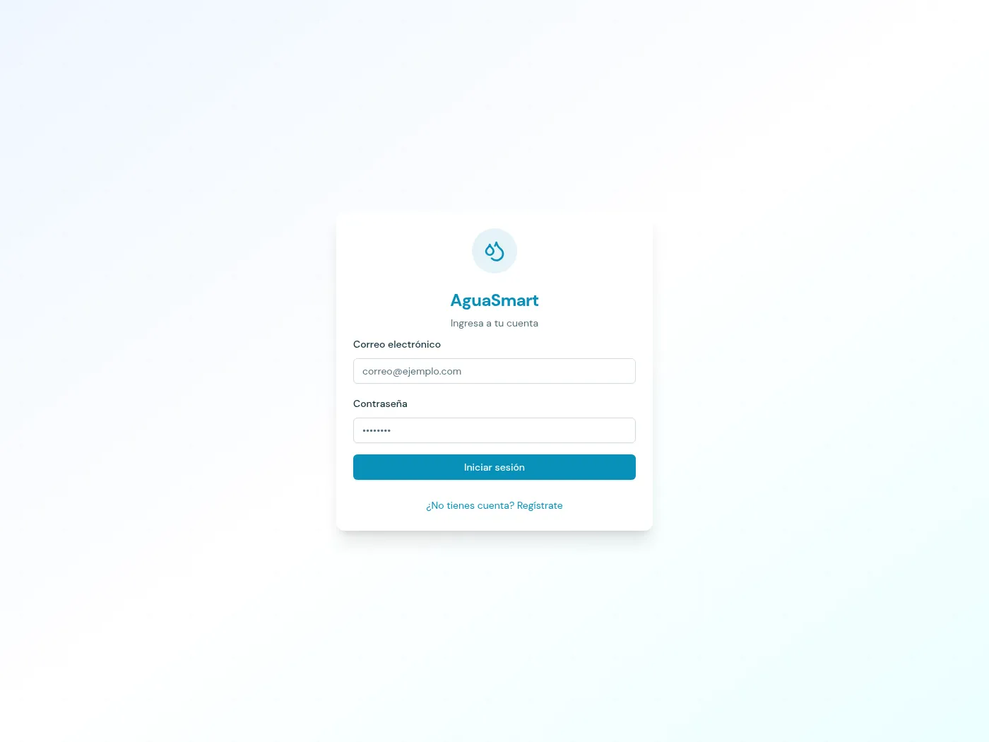 AguaSmart Billing App