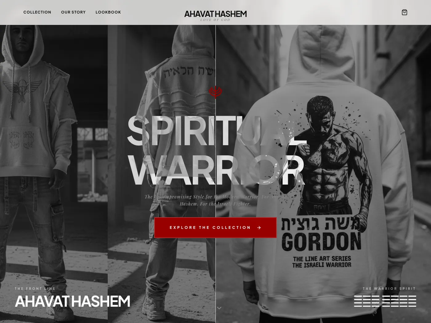 AHAVAT HASHEM E-Commerce Site