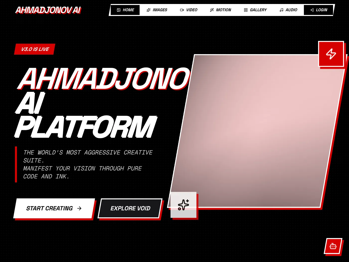 Ahmadjonov AI Platform