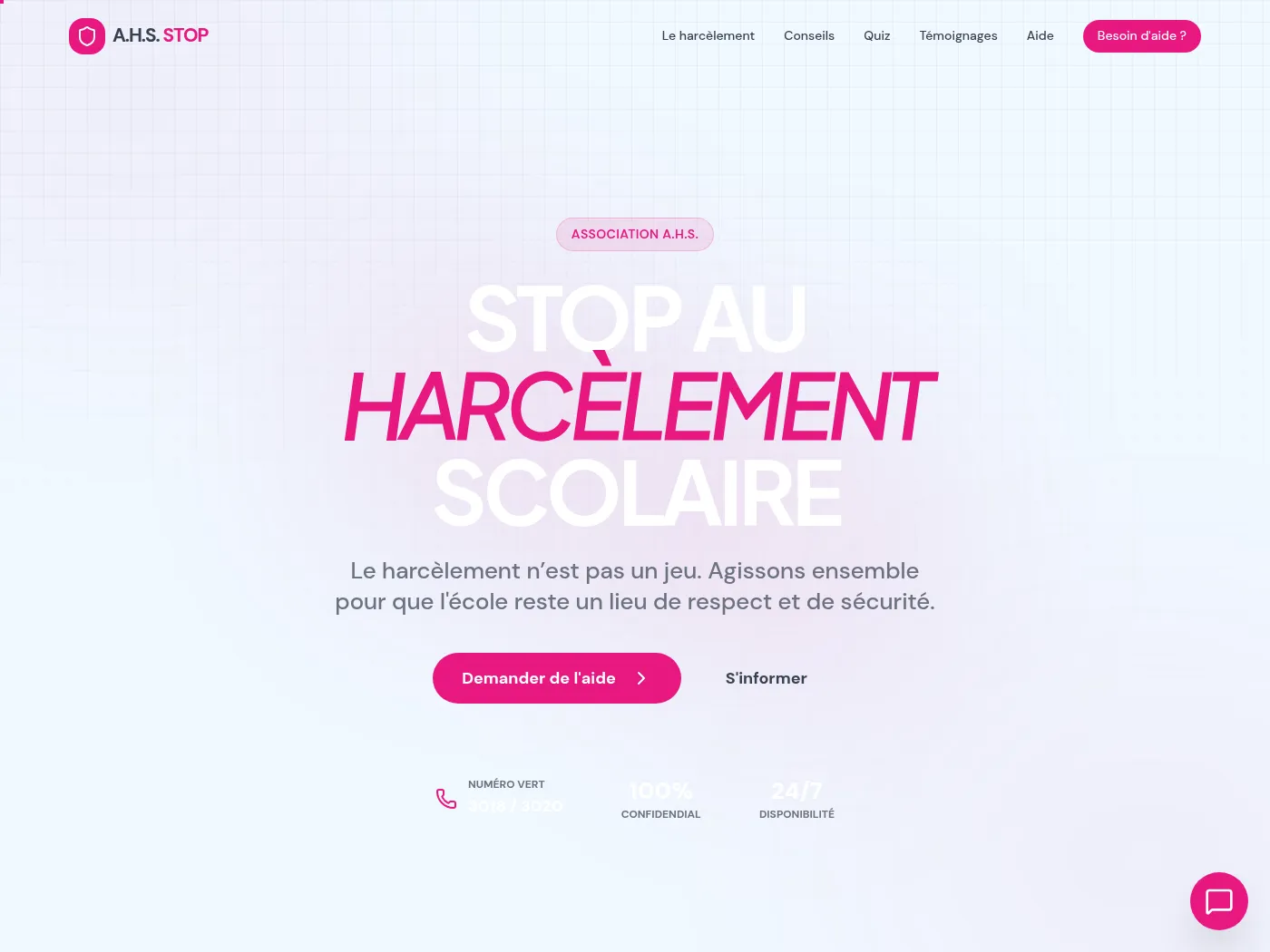 A.H.S. Stop Harcèlement