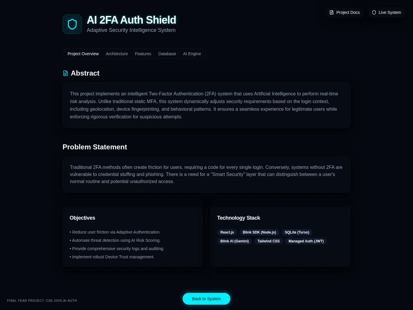 AI 2FA Auth Shield