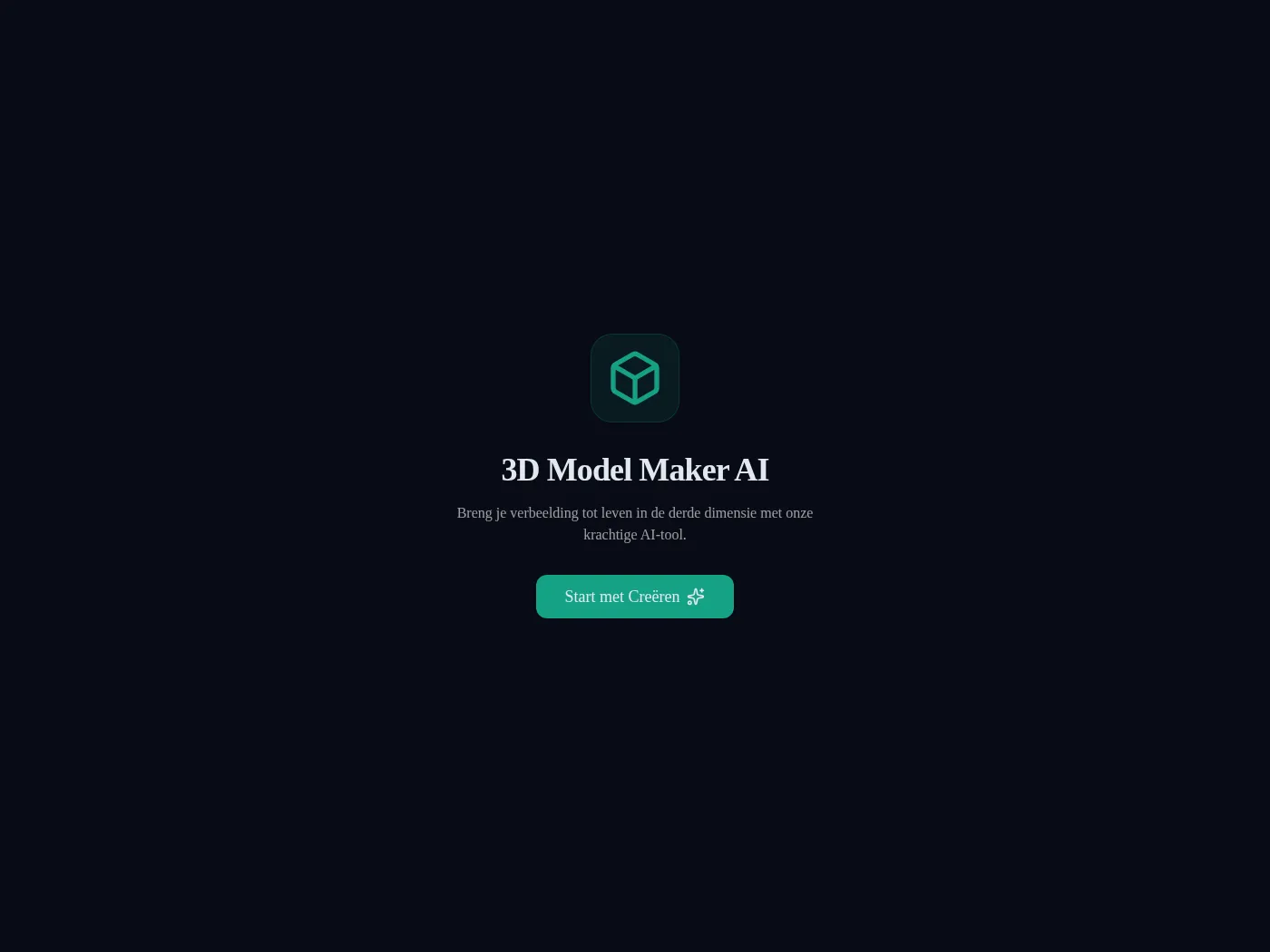 3D Model Maker AI