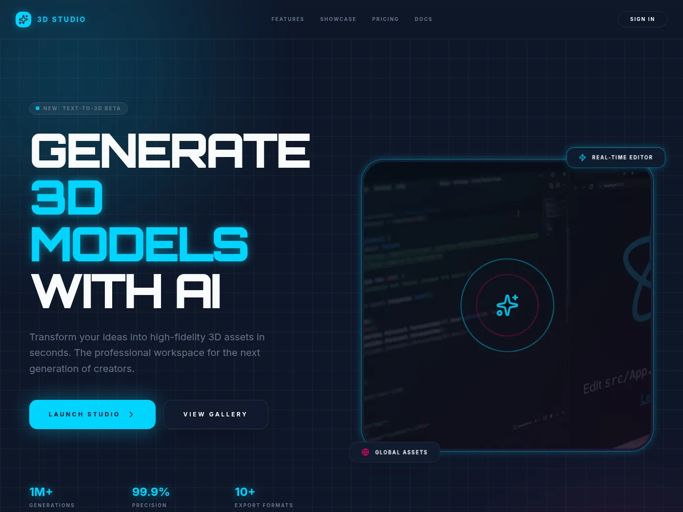 3D Model AI Studio