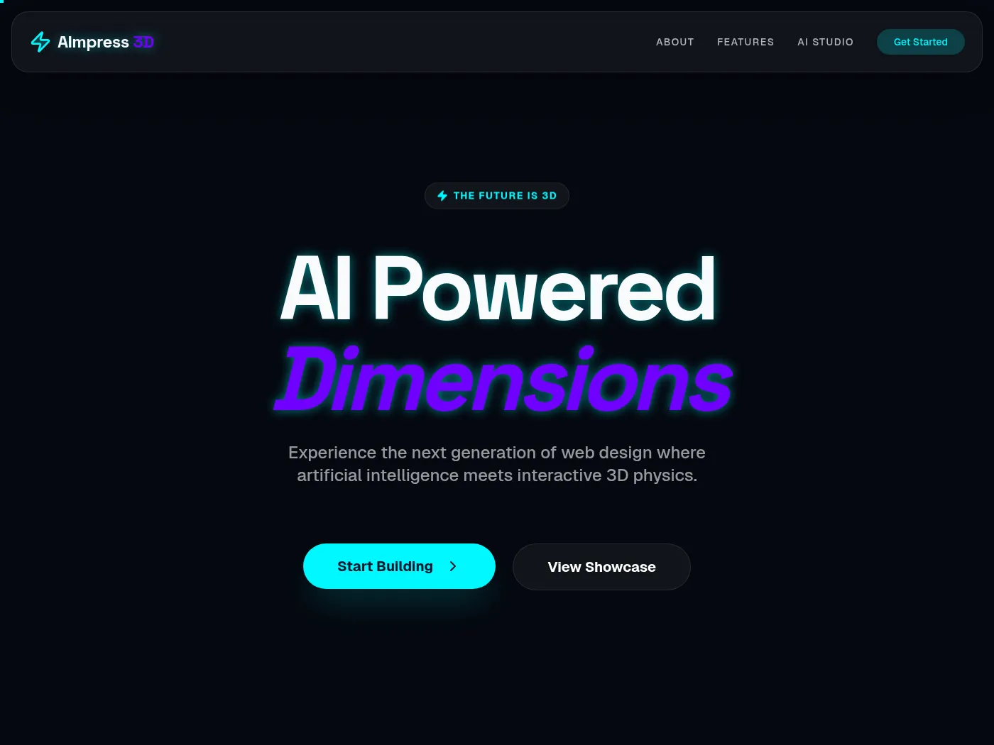 AImpress 3D Interactive Web