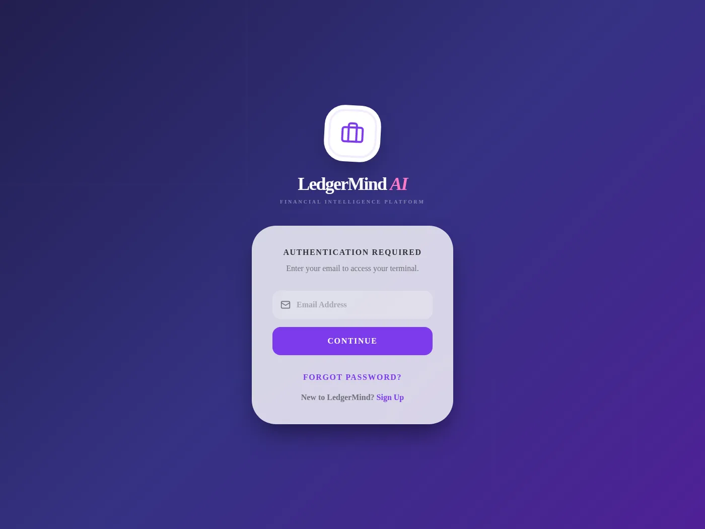 LedgerMind AI