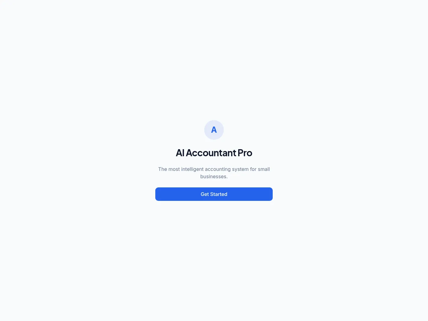 AI Accountant Pro