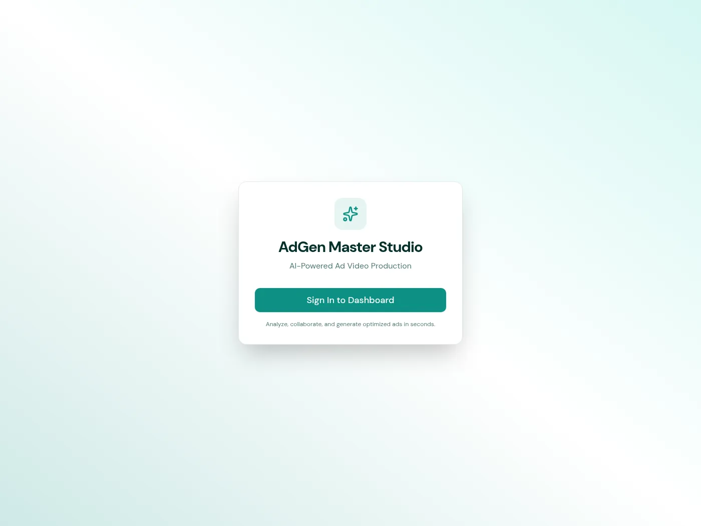 AdGen Master Studio