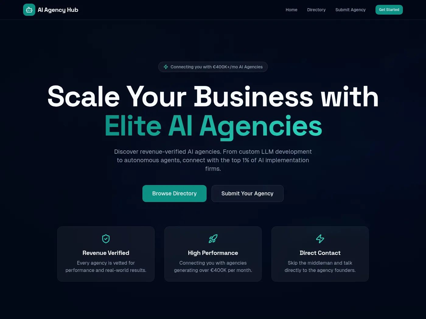 AI Agency Hub