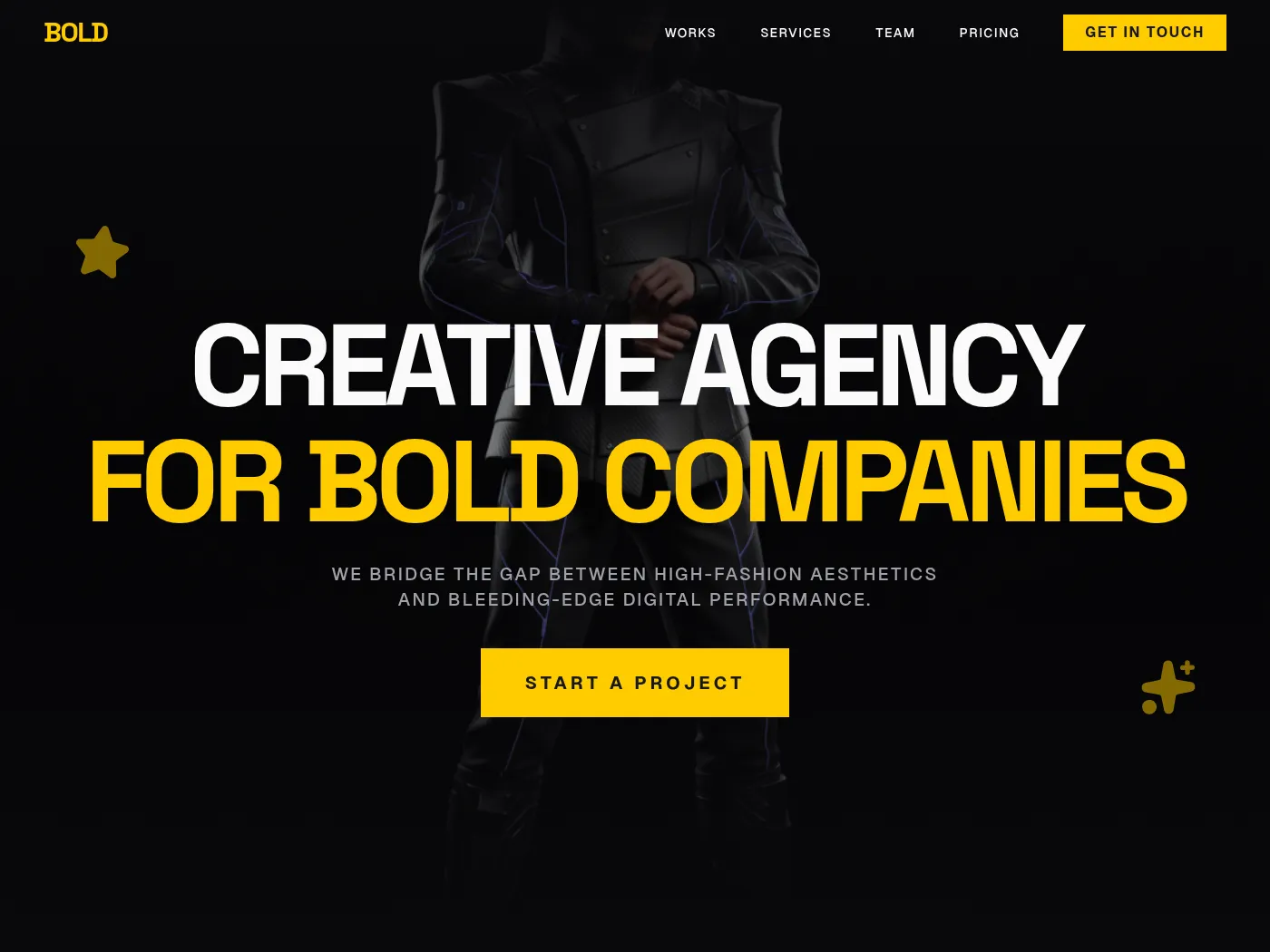 Bold Creative Agency Site