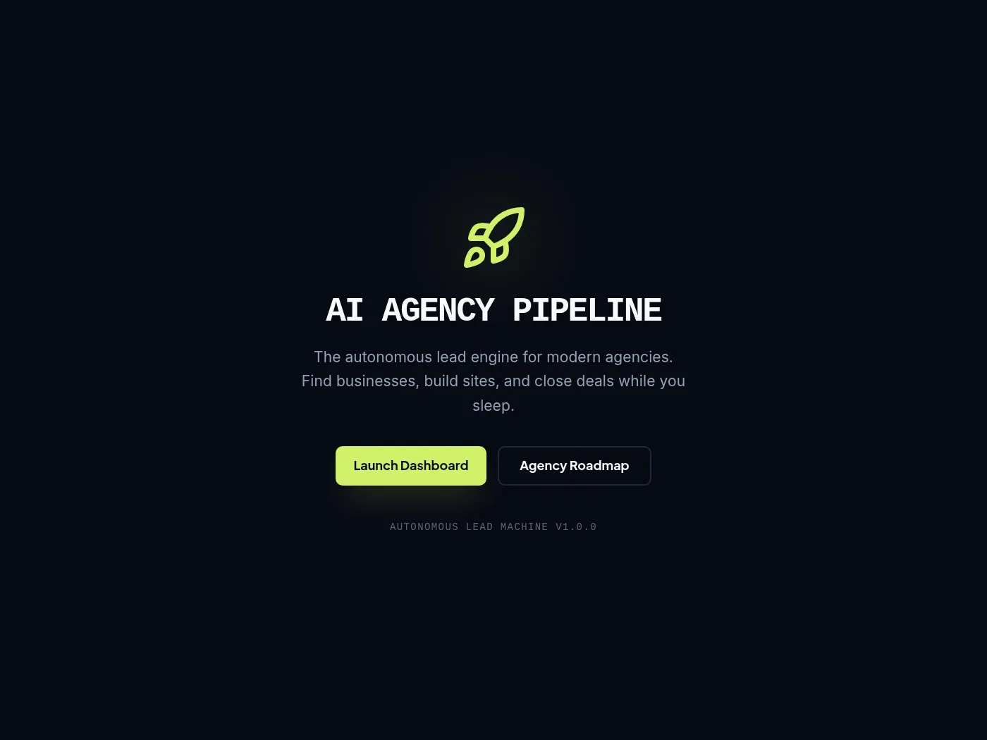 AI Agency Web Pipeline