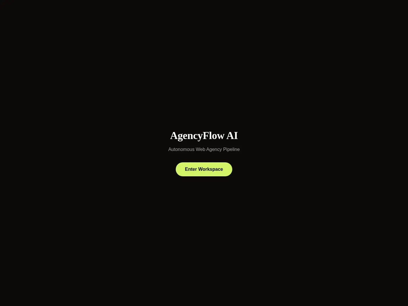 Autonomous Web Agency Pipeline
