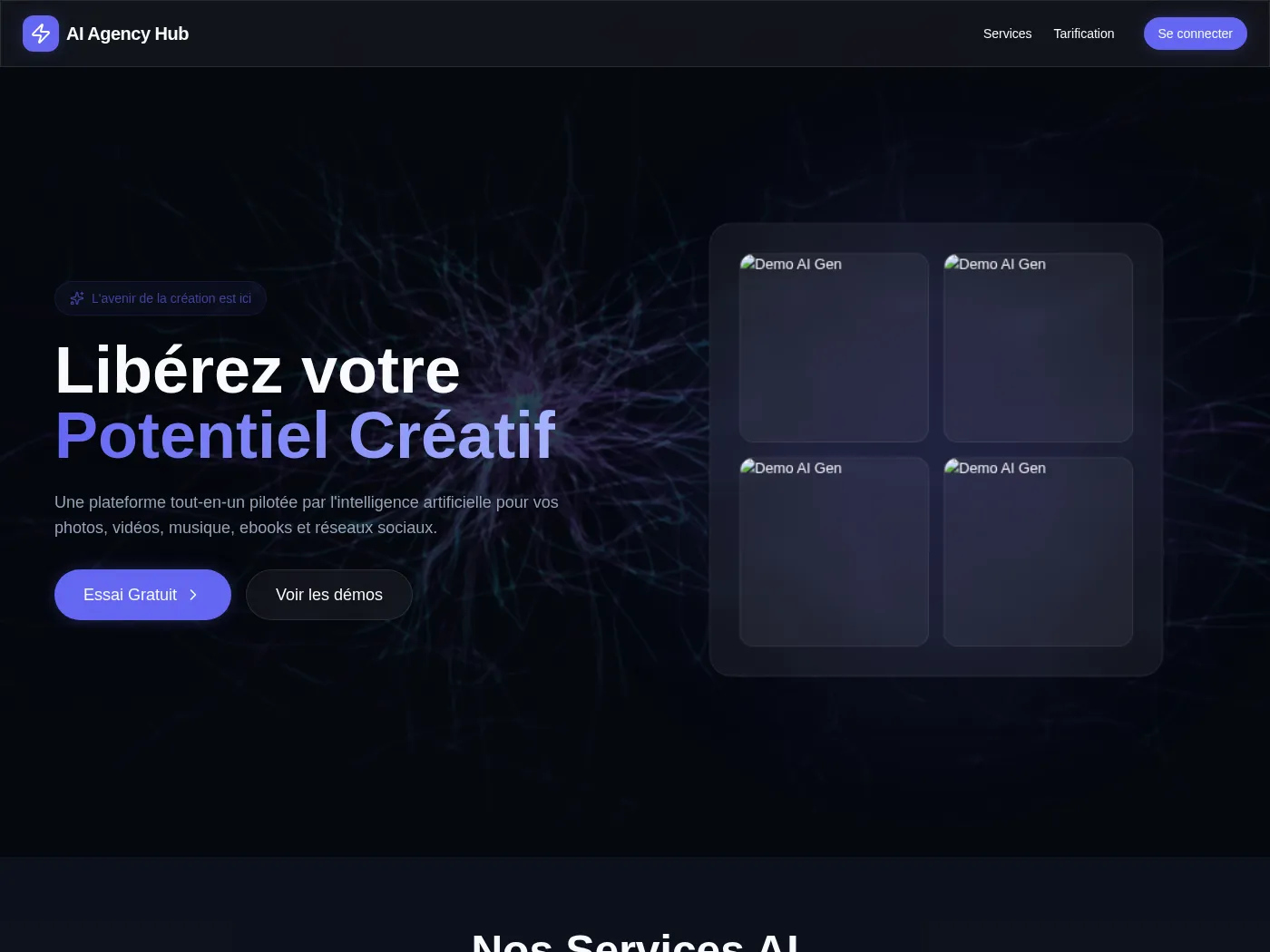 AI Creative Agency Hub (Remix)