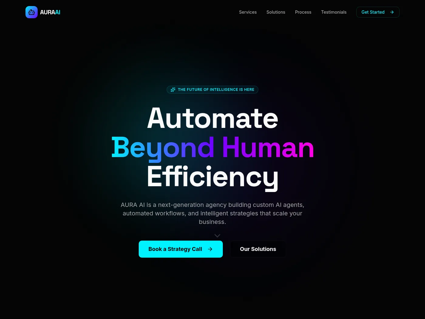AI Agency Website