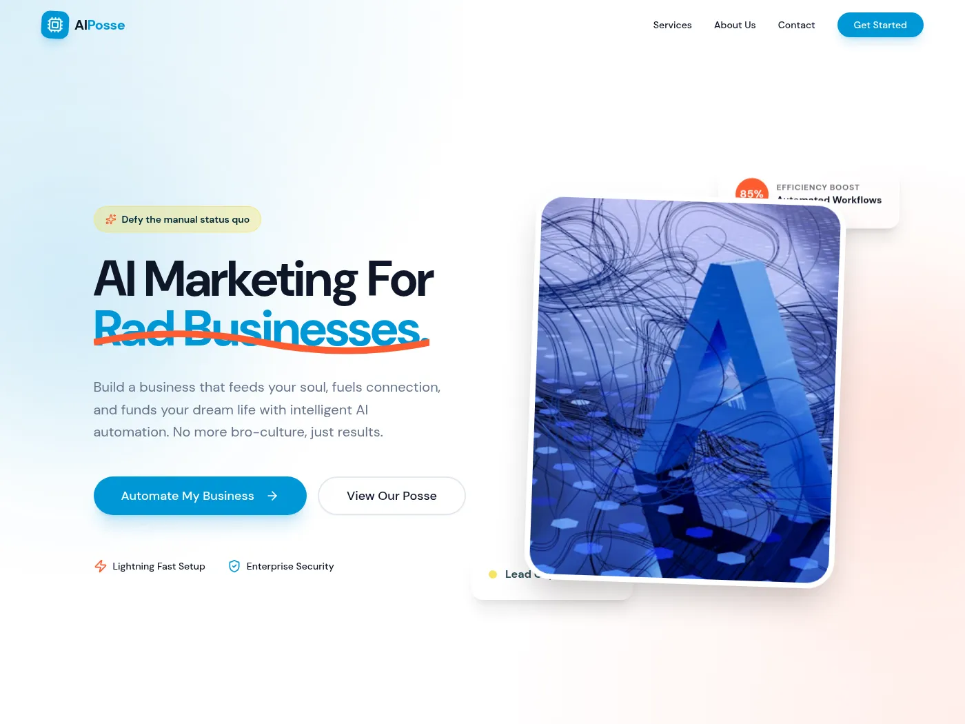 AI Automation Agency Site