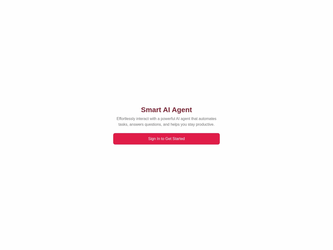 Smart AI Agent