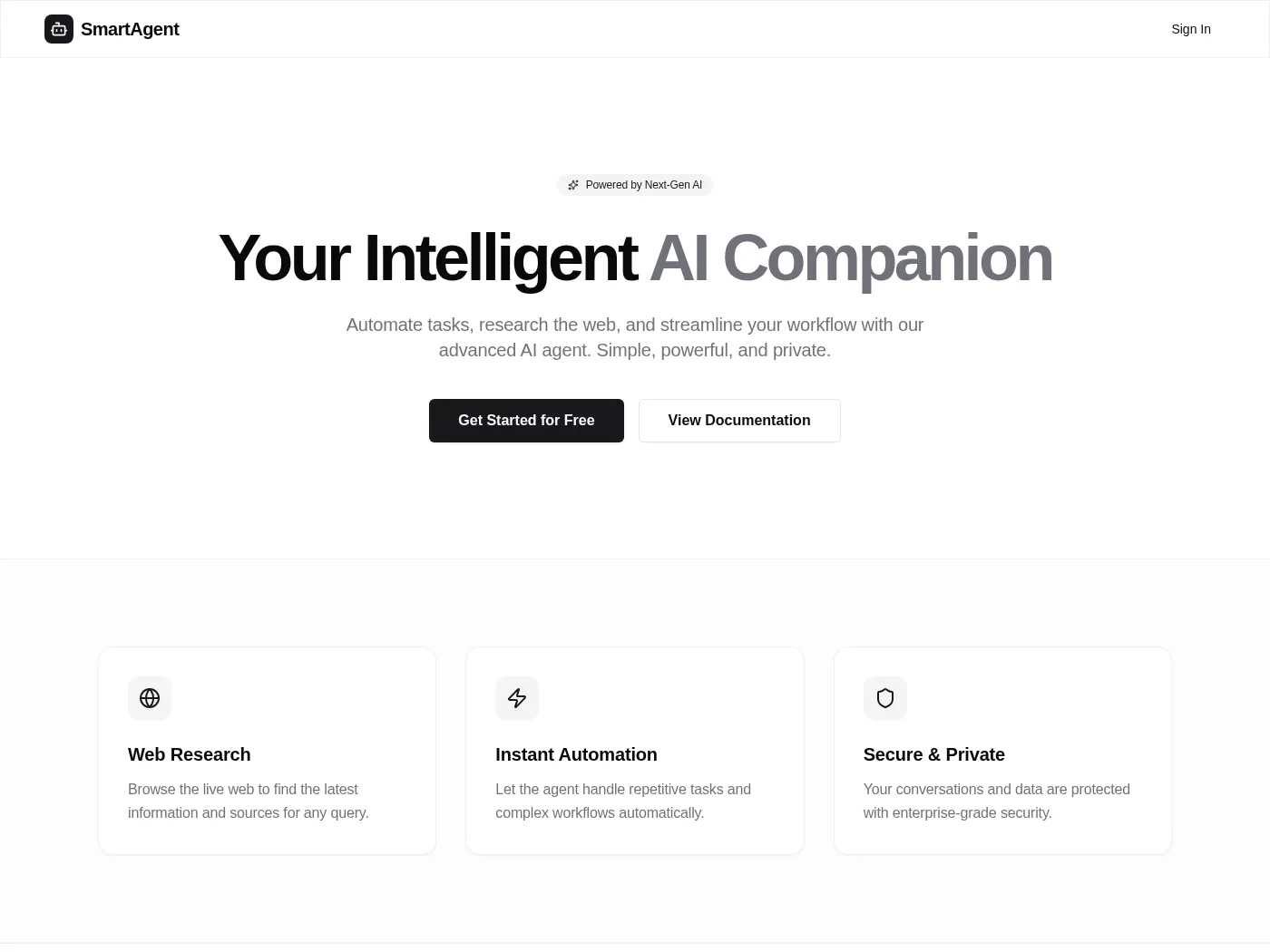 Smart AI Agent