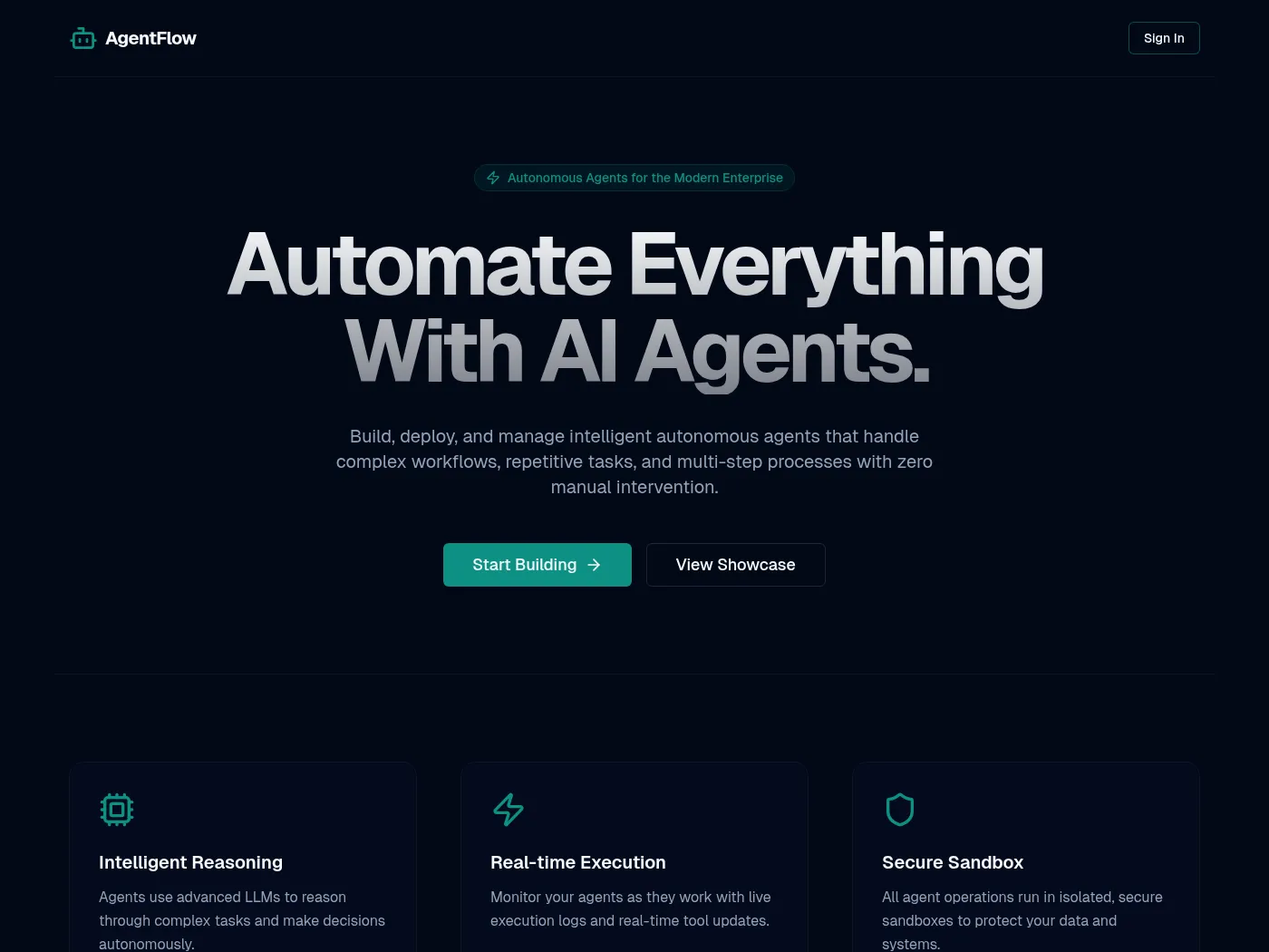 AgentFlow AI Automation