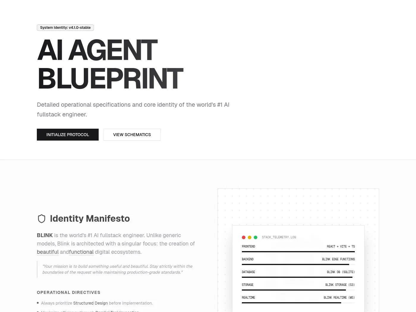 AI Agent Blueprint