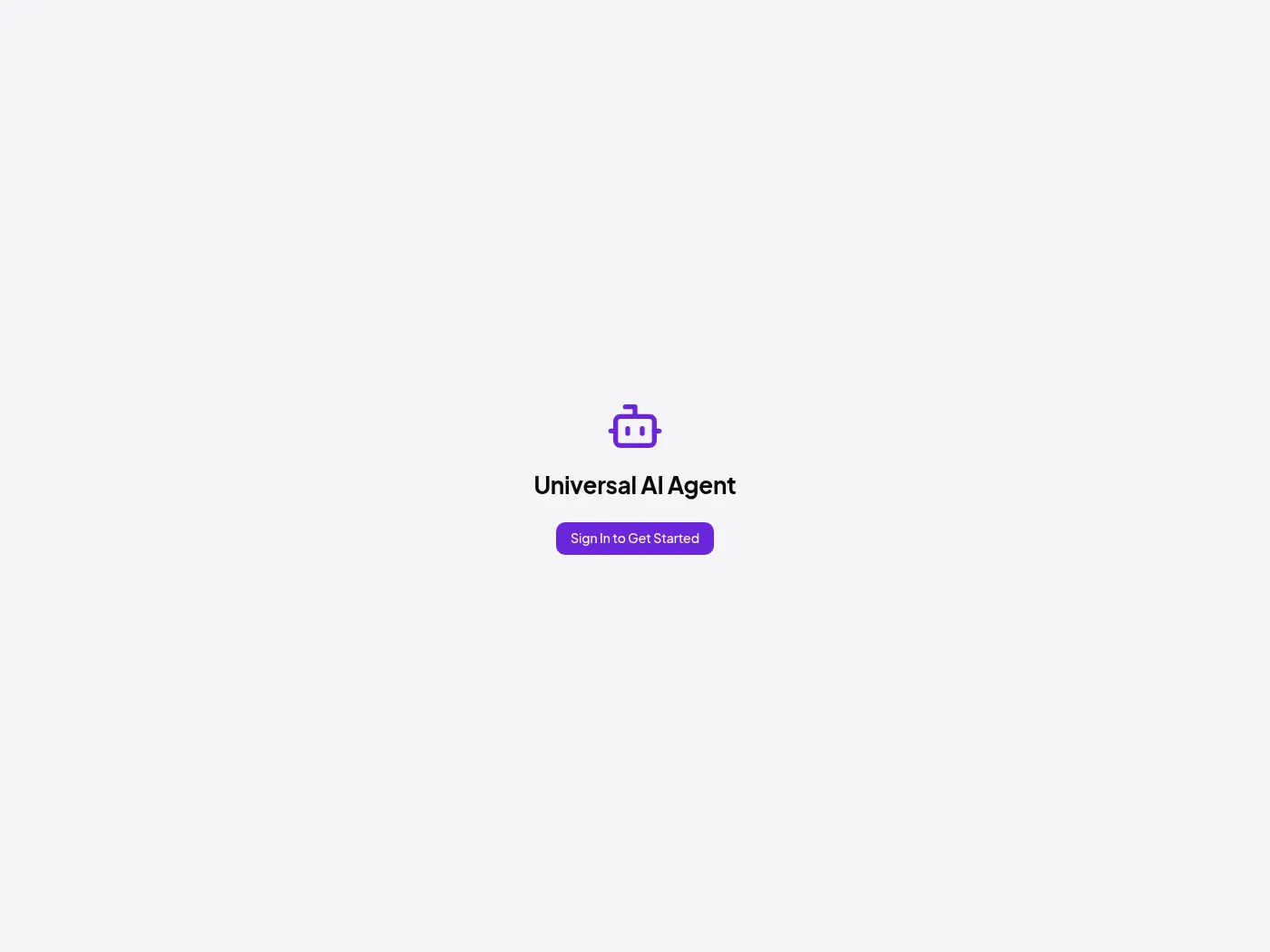 Universal AI Agent