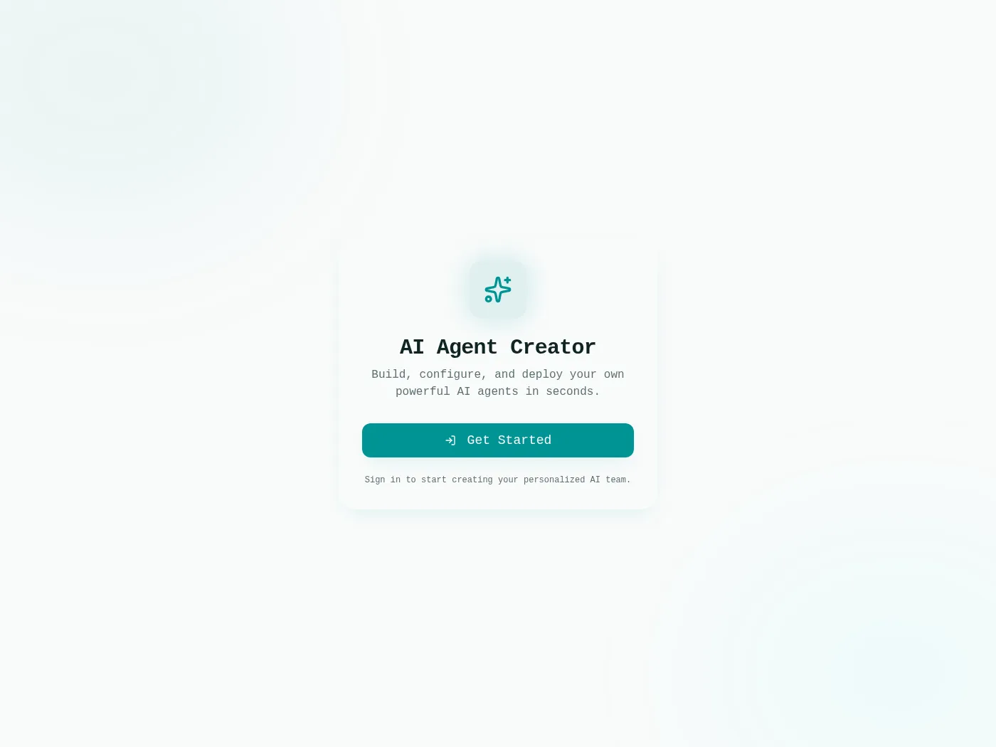 AI Agent Creator