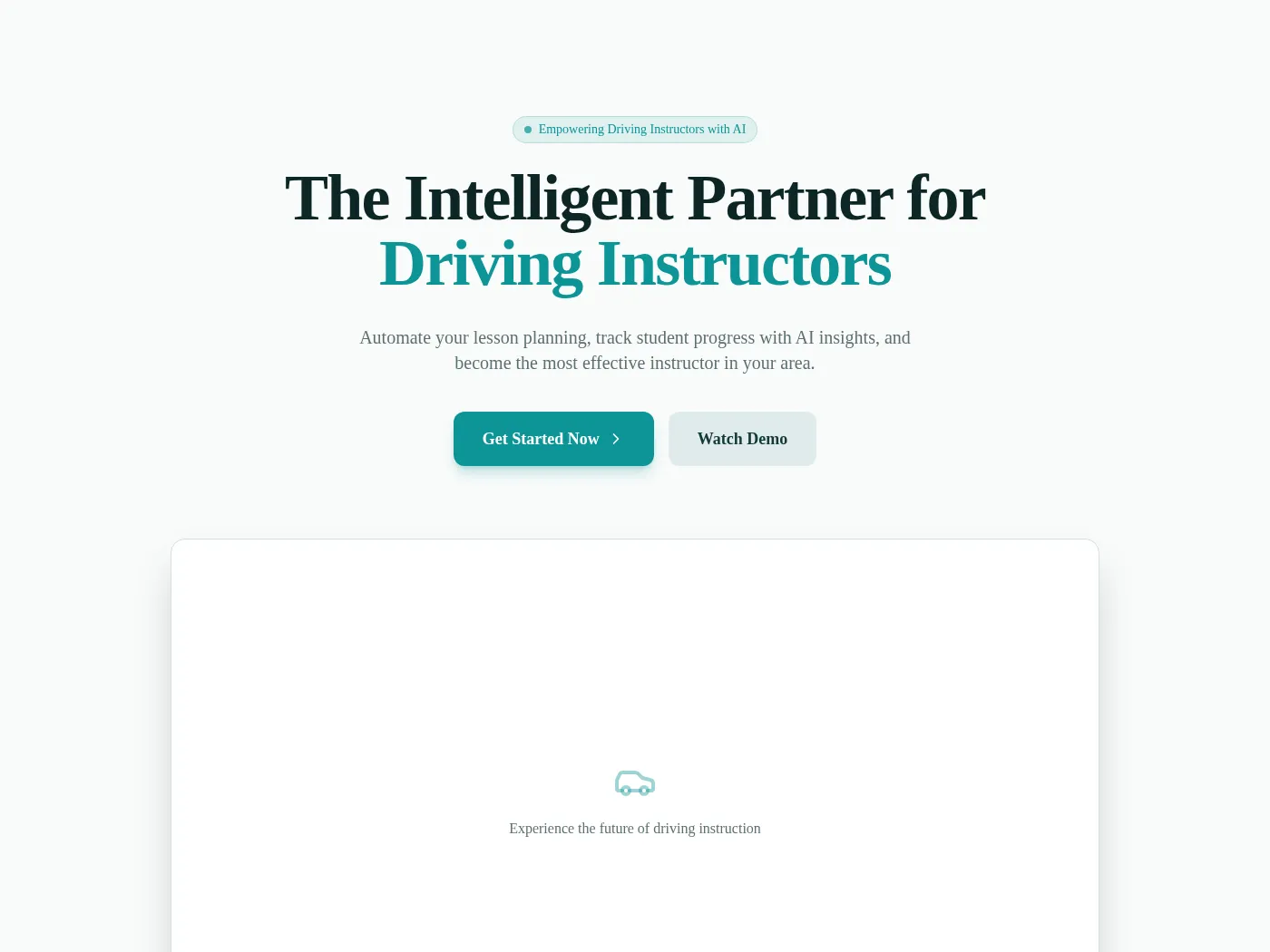 DriveCoach AI Agent