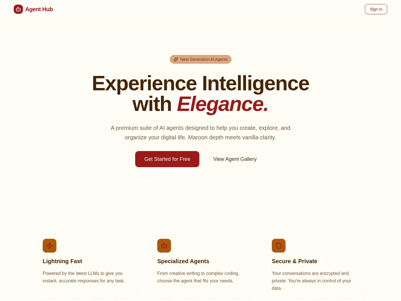 AI Agent Hub