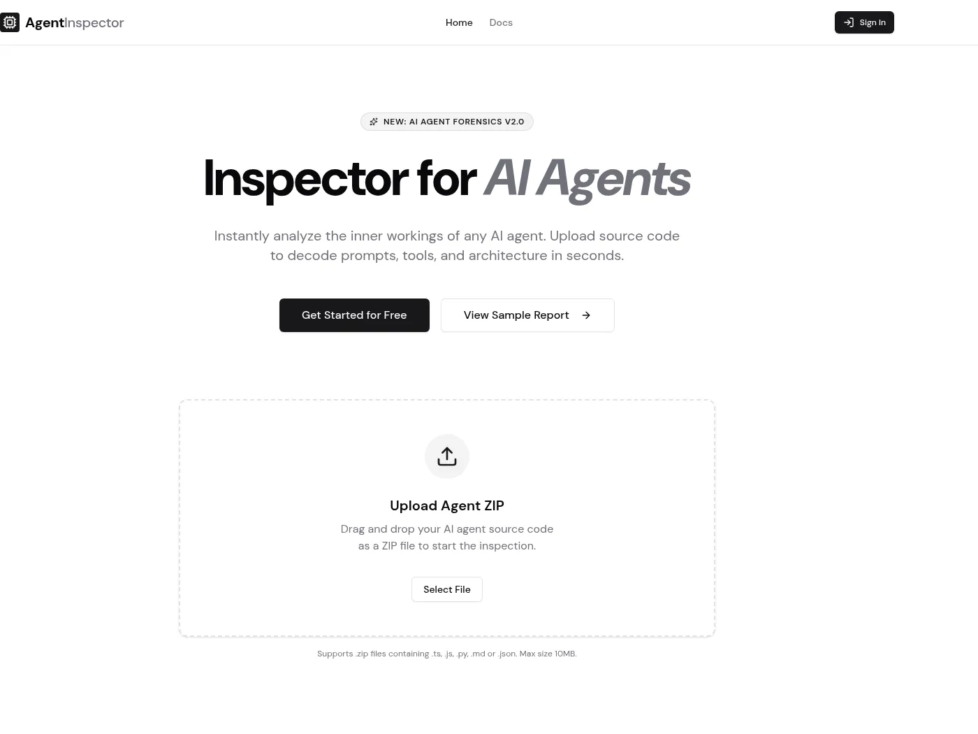 AI Agent Inspector
