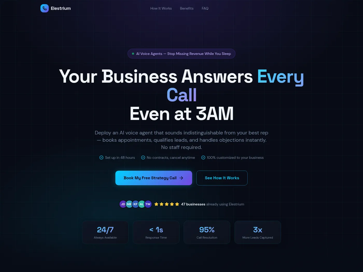 AI Agent Booking Page
