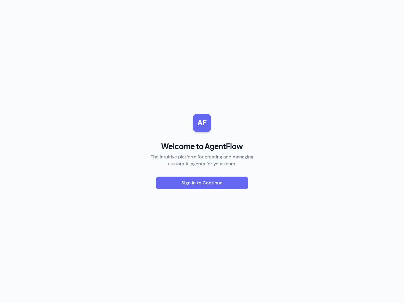 AgentFlow Platform
