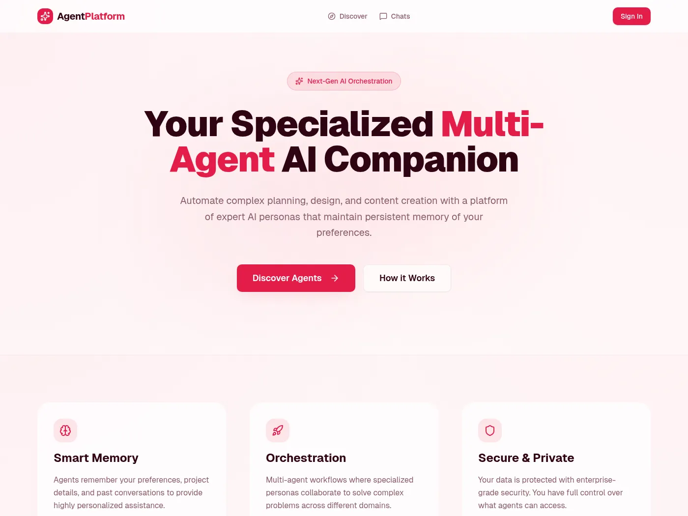 AI Multi-Agent Platform