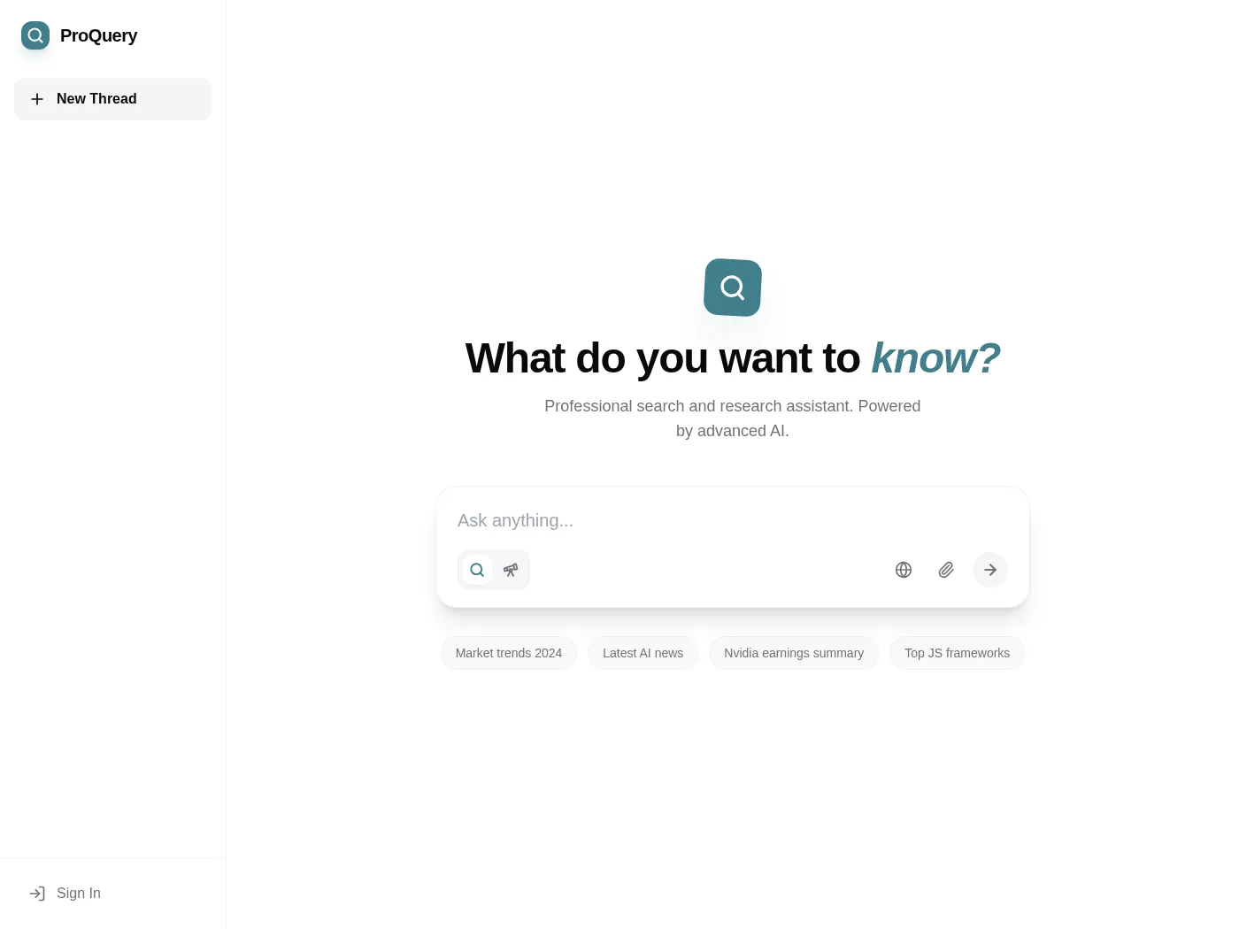 ProQuery AI Agent