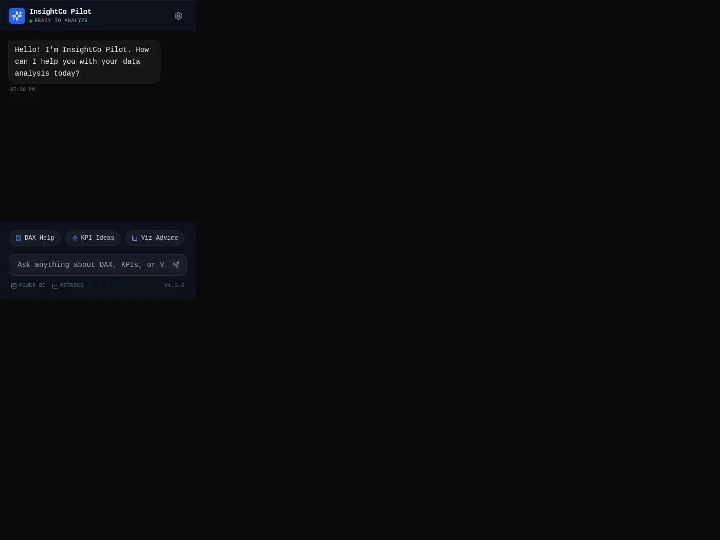 InsightCo Pilot Extension