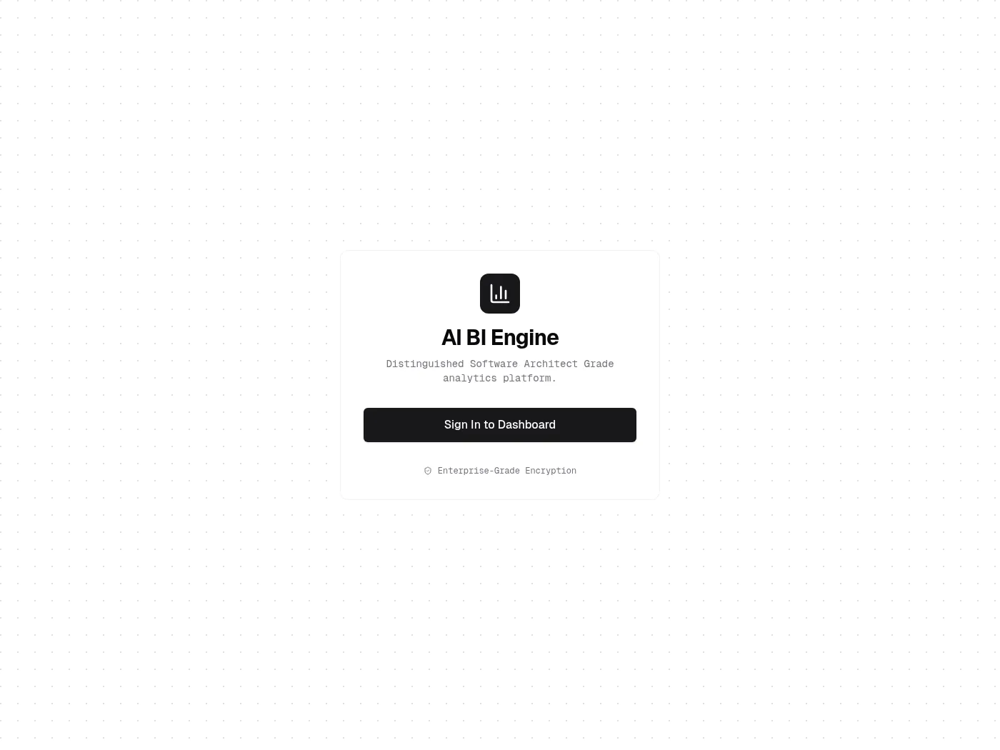 Conversational AI BI Engine