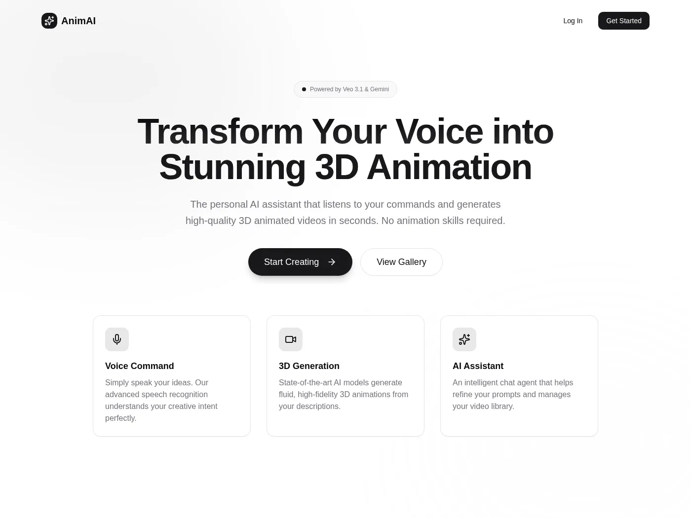 AI Animation Assistant