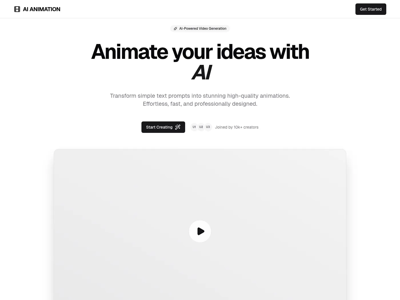 AI Animation Maker