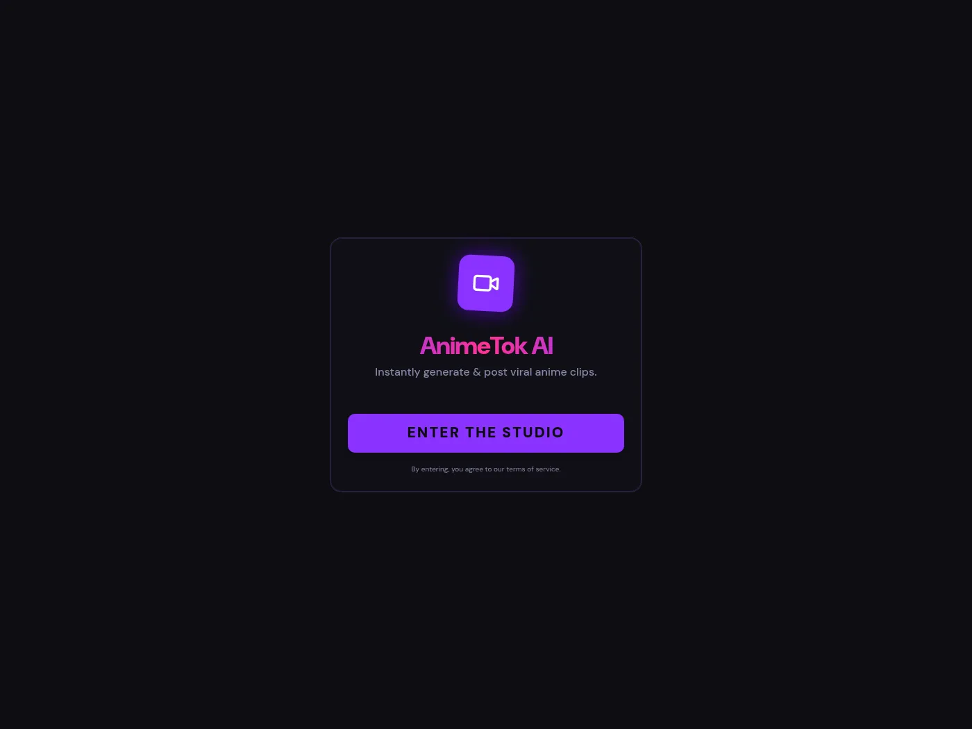 AI Anime TikTok Poster