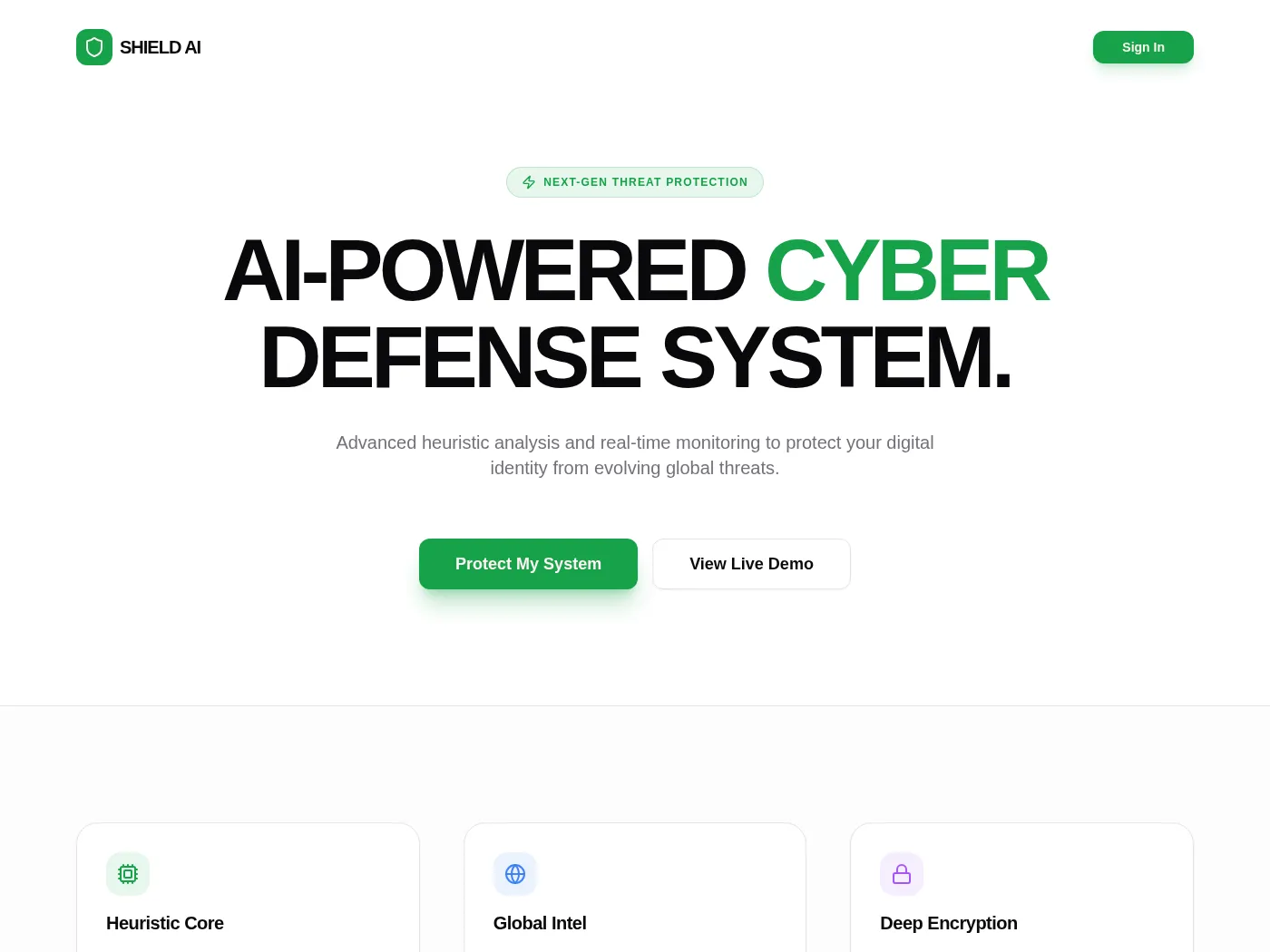 AI Antivirus Shield