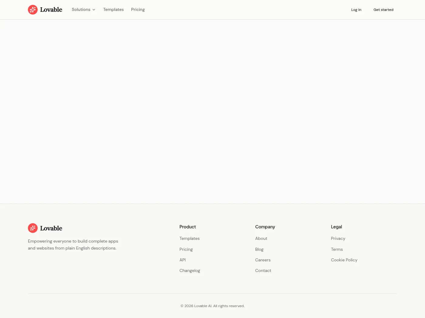 Lovable AI App Builder