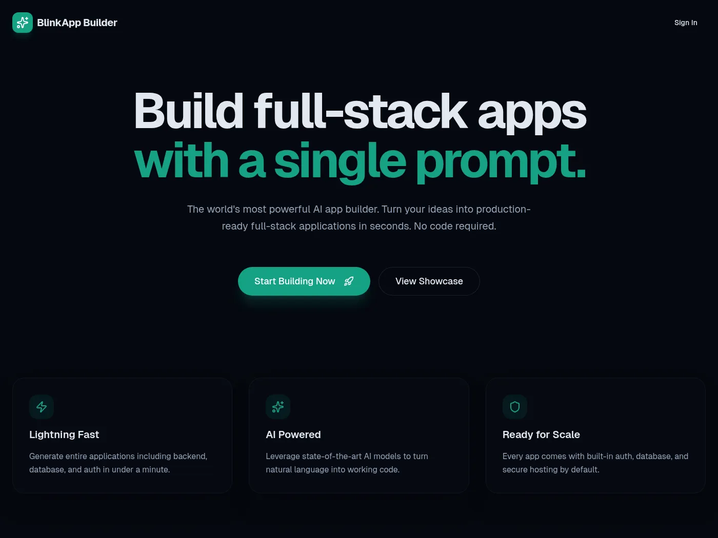 AI SaaS App Creator