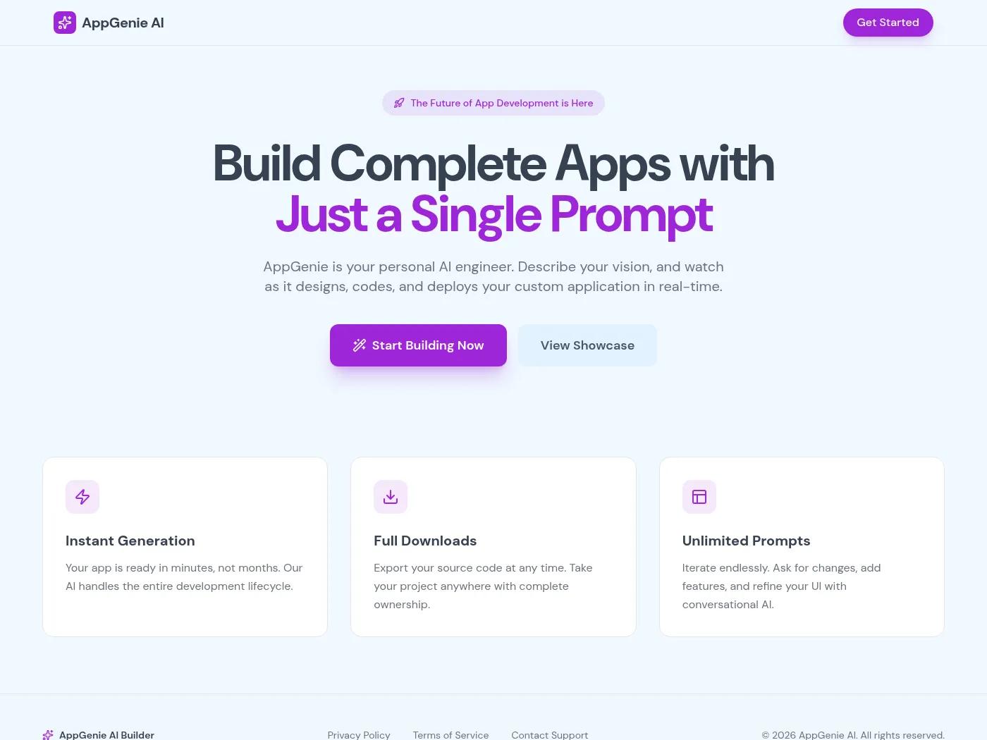 AppGenie AI Builder