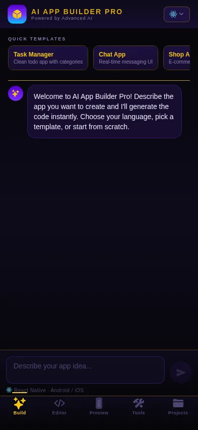 AI App Builder Pro