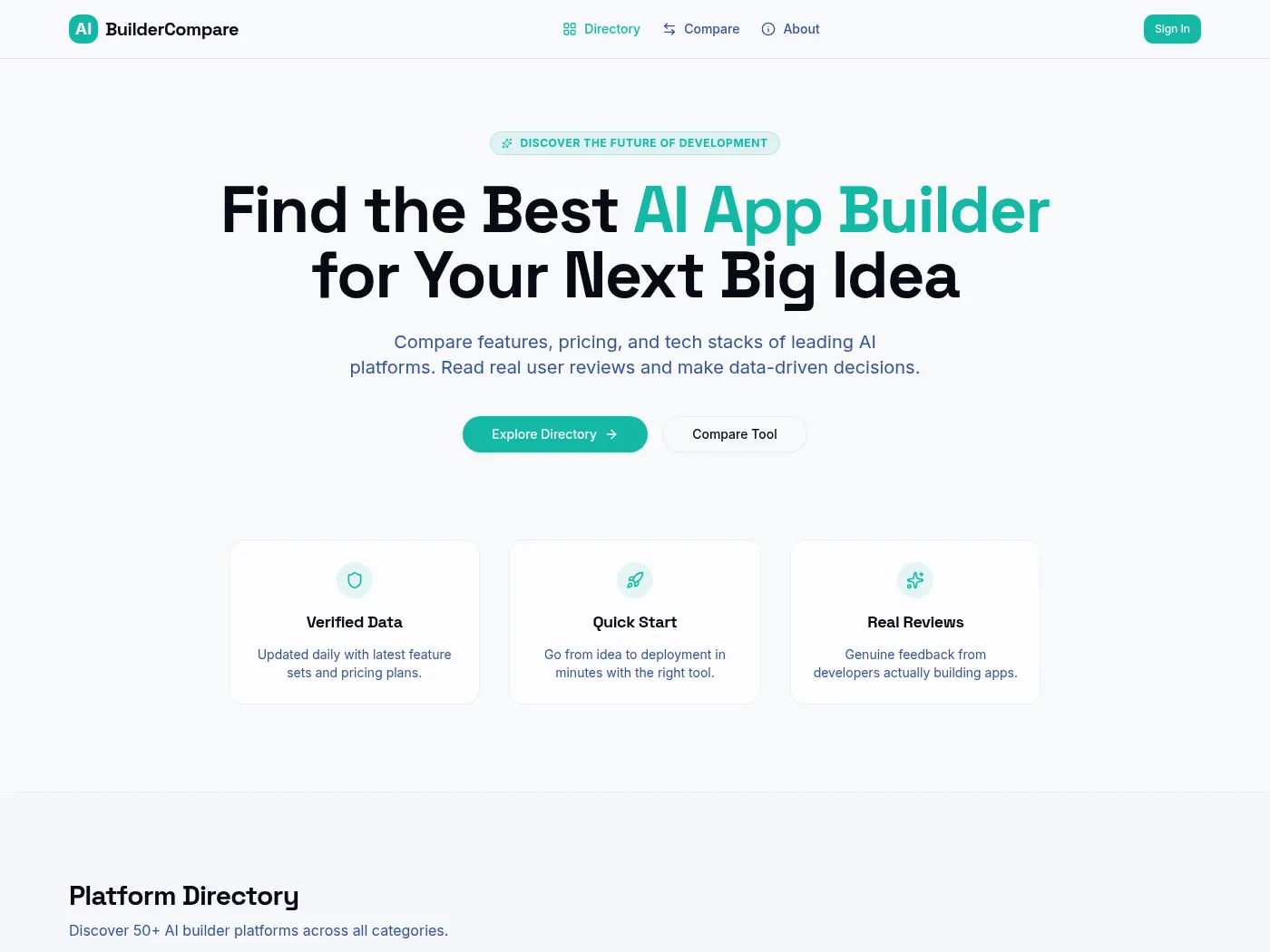 AI App Builder Compare