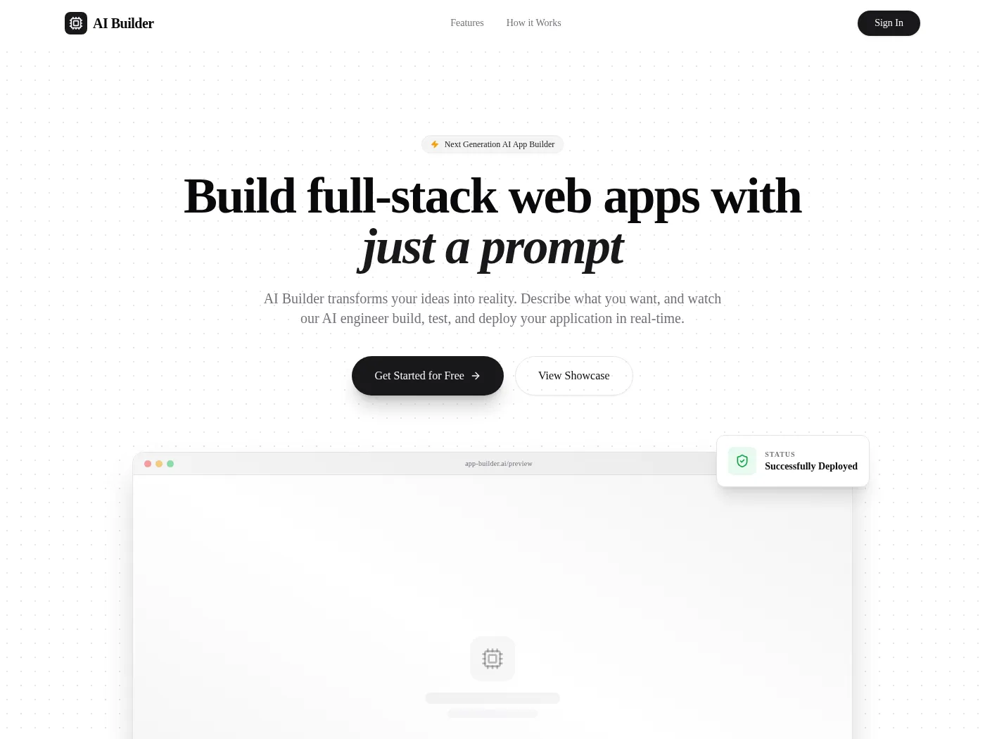 AI App Builder