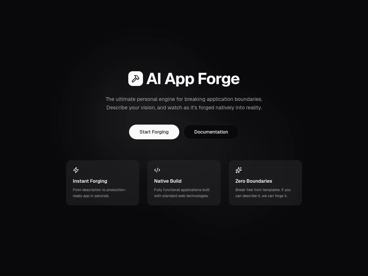 AI App Forge