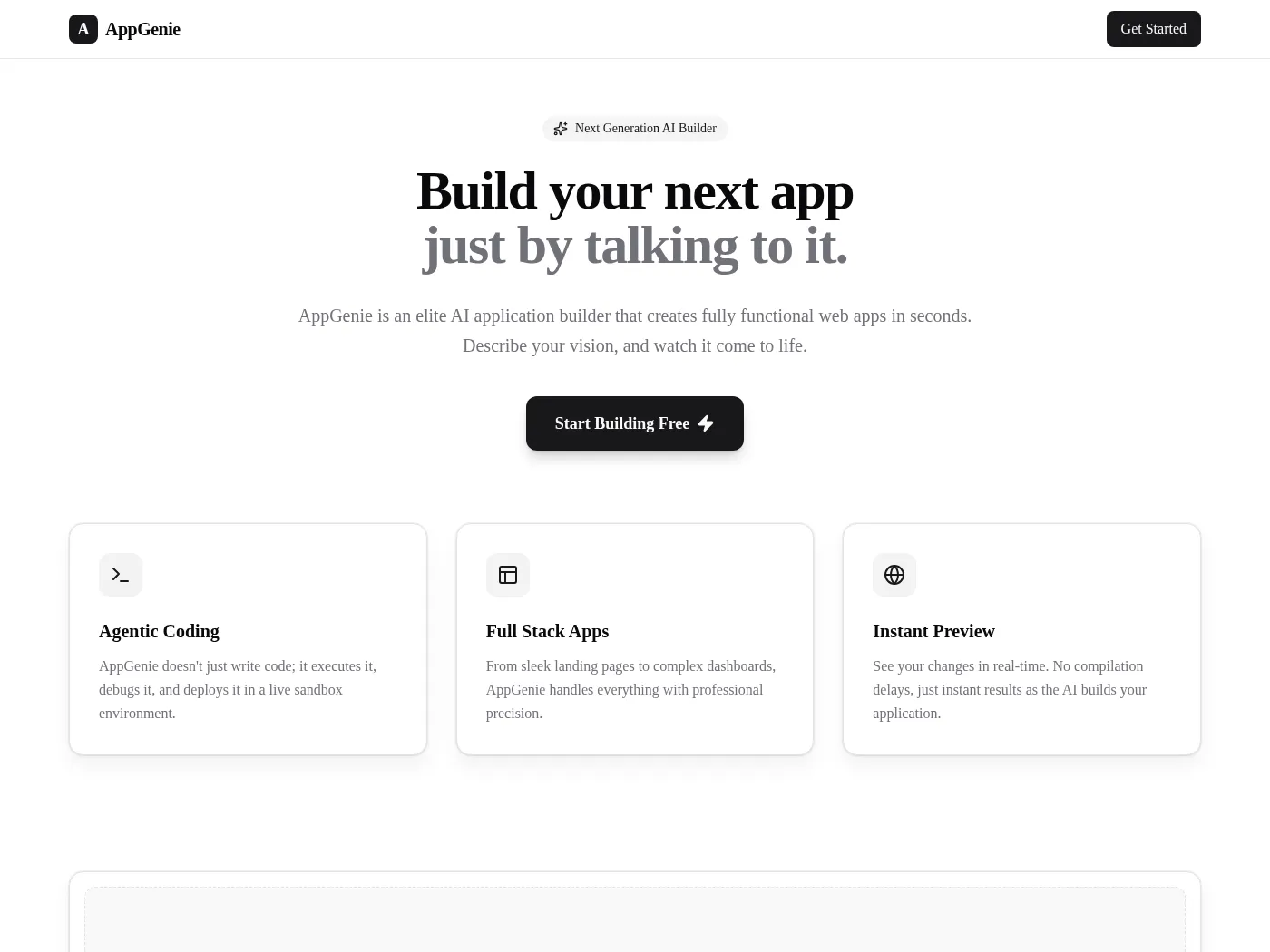 AppGenie AI Builder