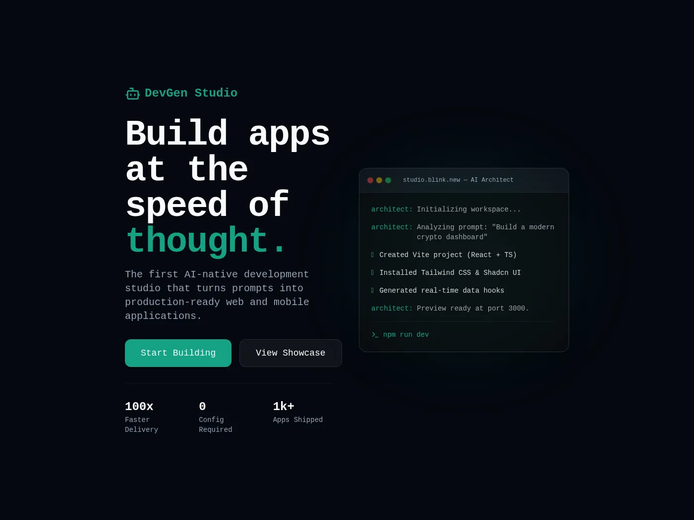 AI DevGen Studio