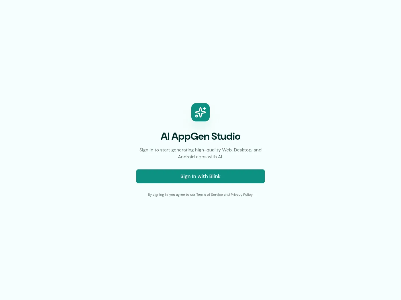 AI AppGen Studio
