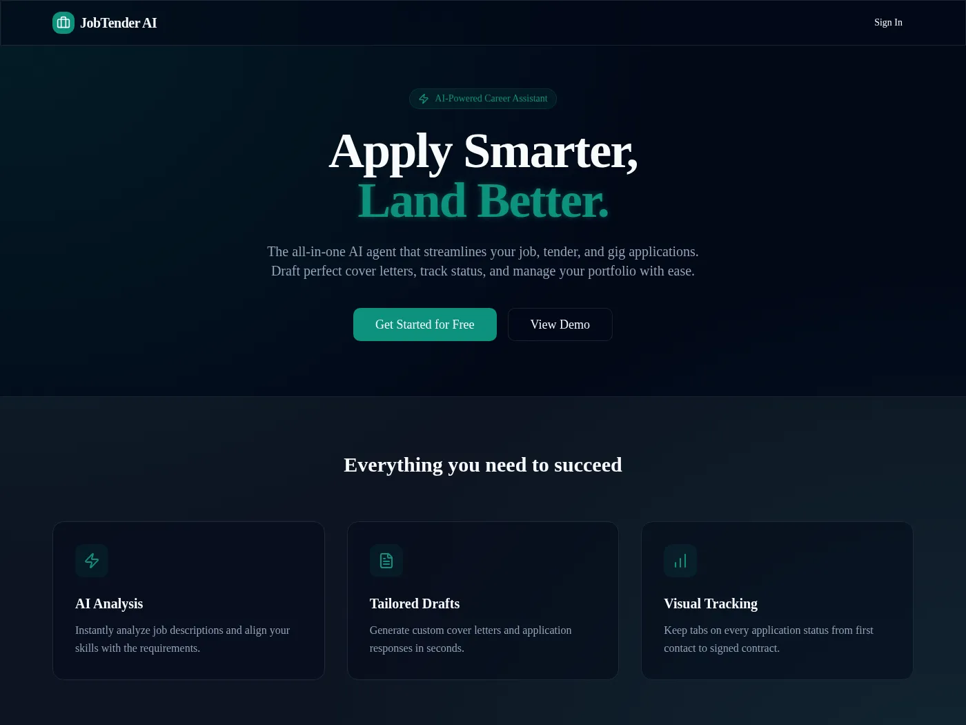 JobTender AI Agent