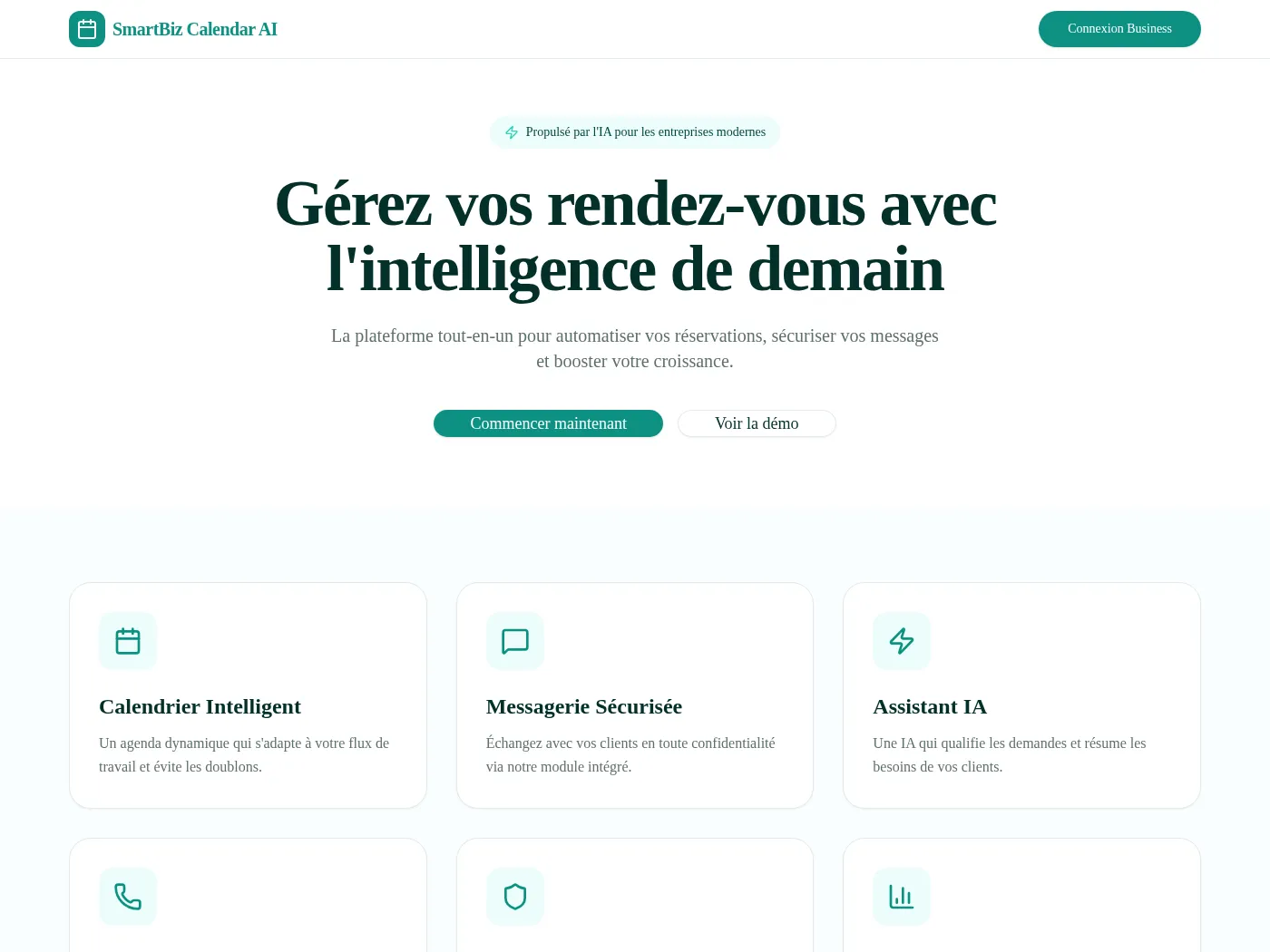 SmartBiz Calendar AI