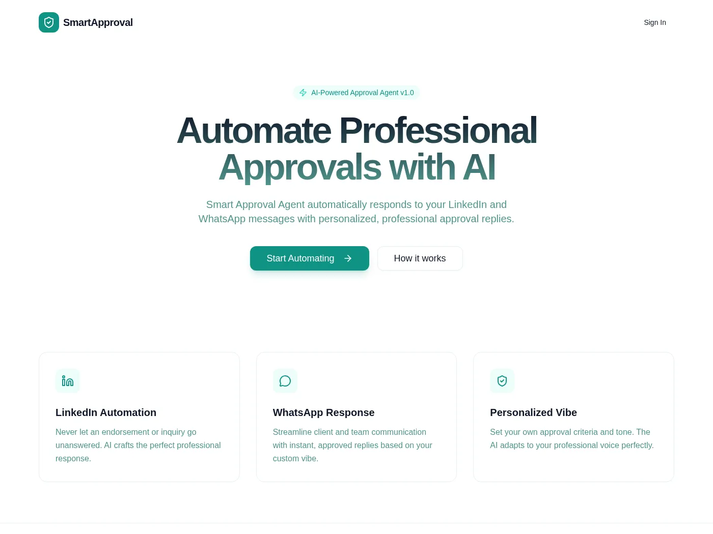 Smart Approval Agent